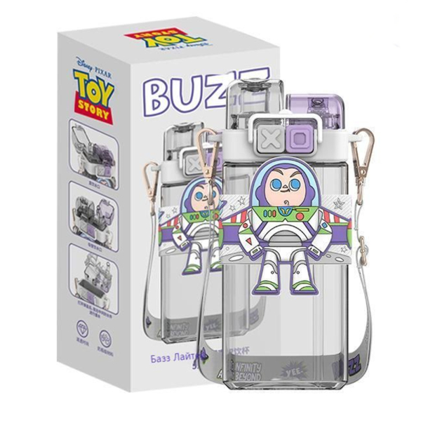 Jual Botol Minum Anak 2in1 Tritan SANRIO 520ml Botol Teguk Sedotan ANTI TUMPAH Tali Panjang ...