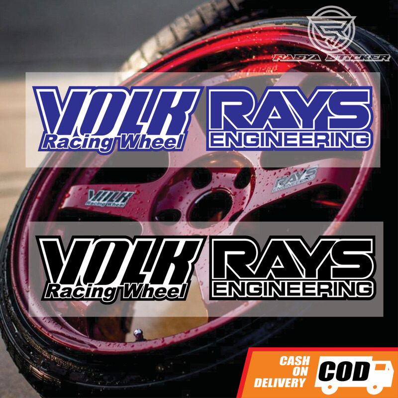 Jual VOLK RAYS TE37 Cutting Sticker Velg Mobil | Shopee Indonesia