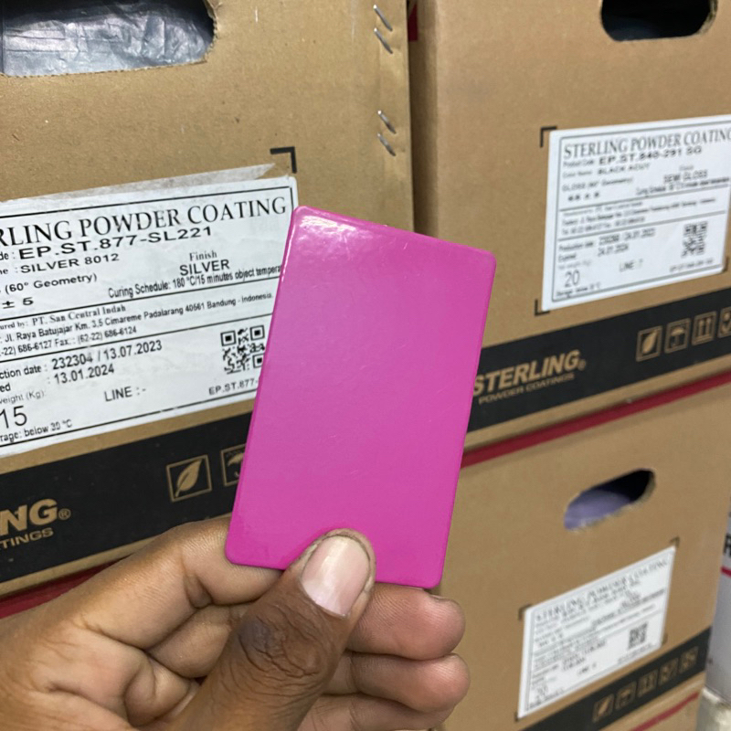 Jual Bubuk powder coating pink magenta eceran (1kg) | Shopee Indonesia