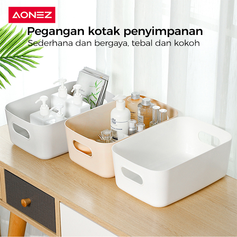 Jual AONEZ Outlets Kotak Penyimpanan Bin Pantry Serbaguna Kotak Plastik ...