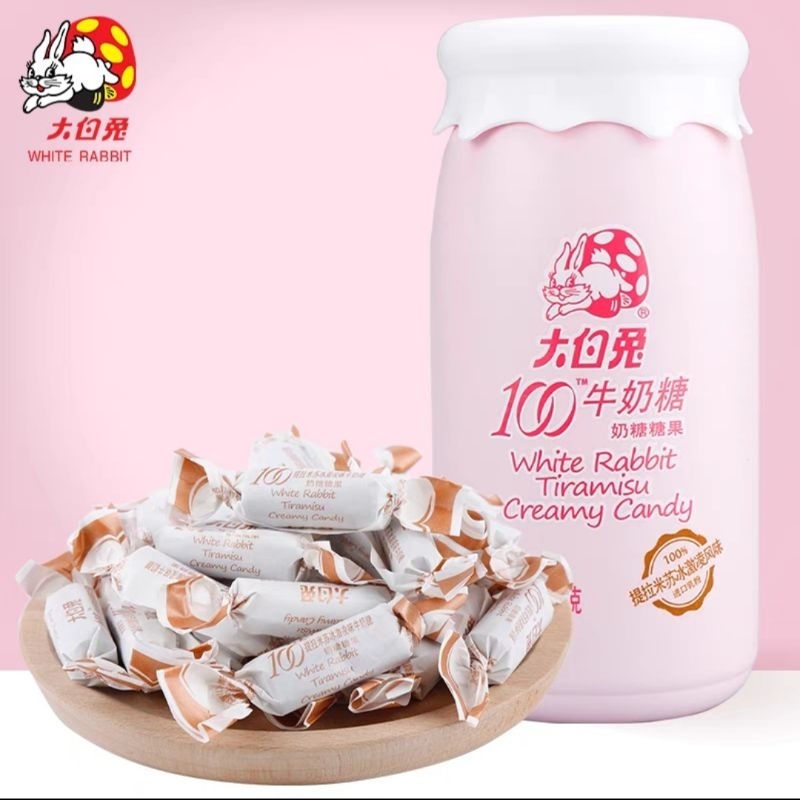 Jual 150g White Rabbit Candy Creamy Candy / Permen Susu Kelinci 大白兔奶糖 ...