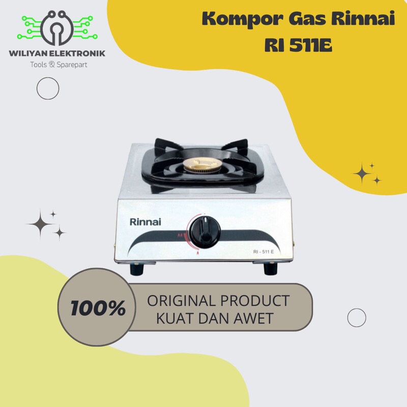 Jual Kompor Gas Rinnai 511E | Shopee Indonesia