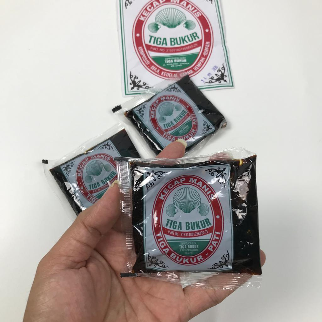 Jual Kecap CAP Tiga 3 BUKUR KEONG Khas Pati (50ml) | Shopee Indonesia