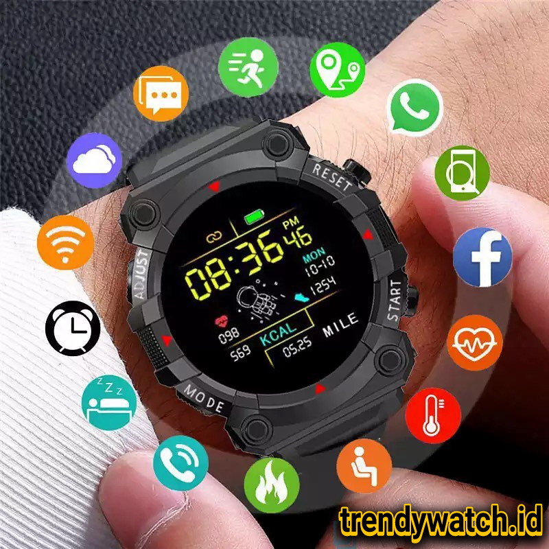 Jual Jam Tangan Hp Pintar Android Digital Smartwatch FD68 Imo Anak Pria ...