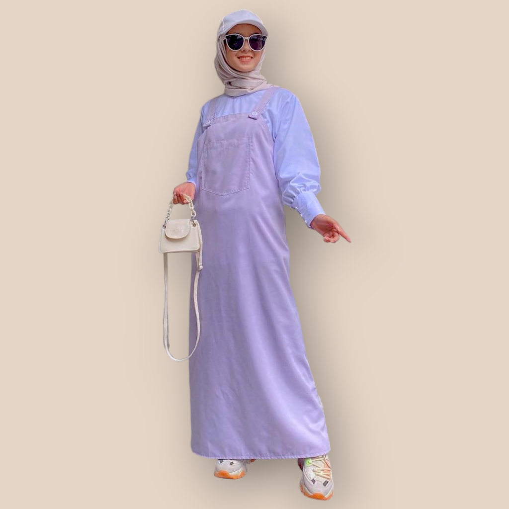 Jual Baju Kodok Overall Overal Rok Wanita Polos Korean Style Premium ...