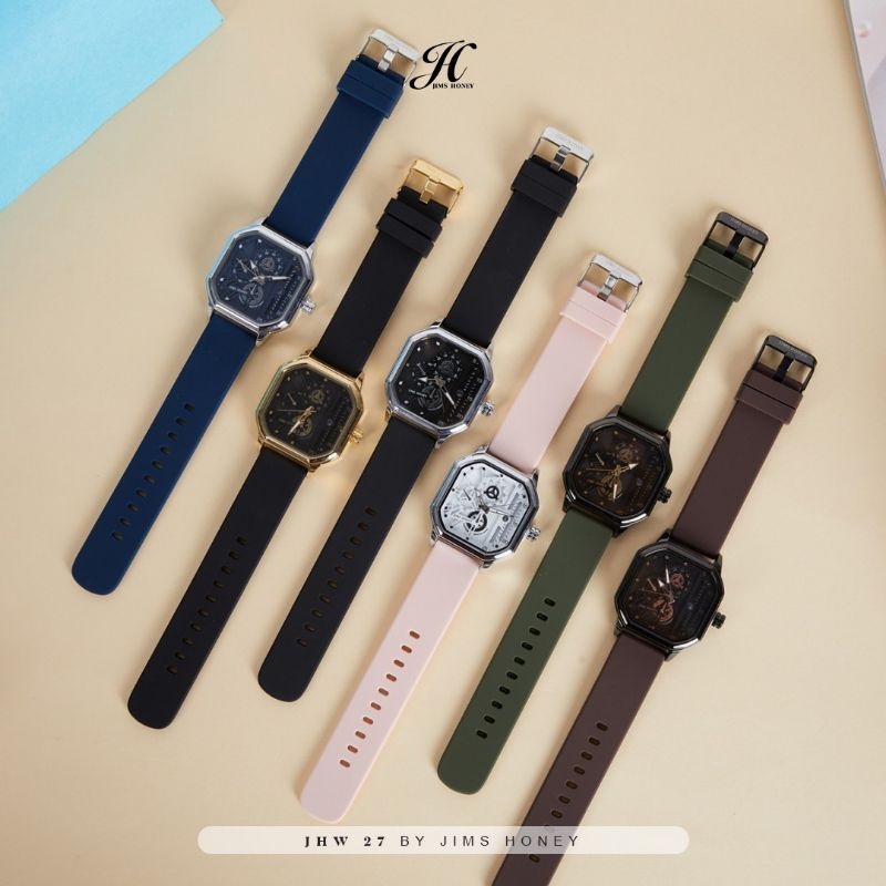 Jual JIMS HONEY JAM TANGAN WANITA JHW 27 ( FREE BOX EXLUSIVE + BATERAI ...