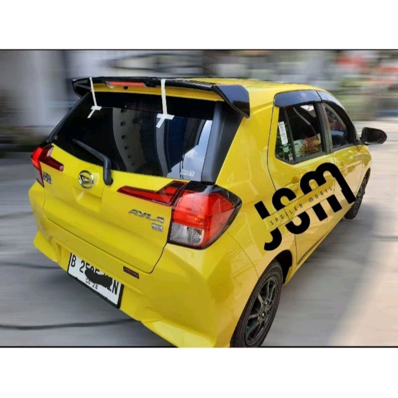 Jual SPOILER AGYA AYLA 2023-2024 BAHAN PLASTIK ABS PLUS LAMPU | Shopee ...