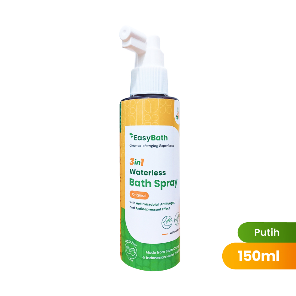 Jual EasyBath 3in1 (Spray Soap, Body Mist, Antiseptic Handspray) 150ml ...