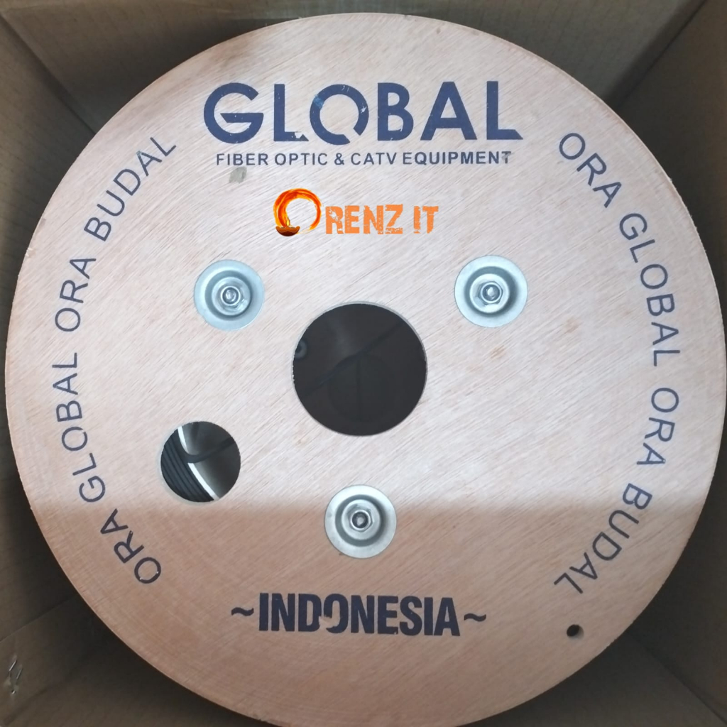 Jual Kabel Fiber optik GLOBAL 1,2mm Special Type 1core 3 seling | Shopee Indonesia