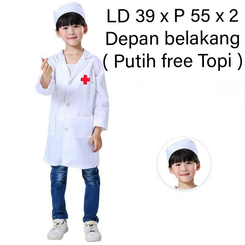 Jual Baju Dokter Anak / Baju dokter anak bermain medical dokter ...