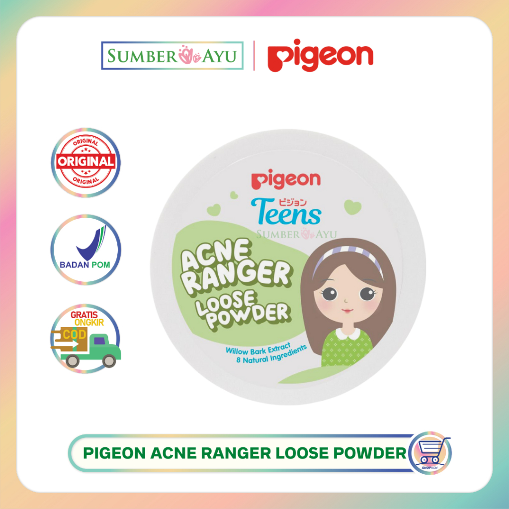Jual PIGEON ACNE RANGER LOOSE POWDER | ACNE RANGER | Shopee Indonesia