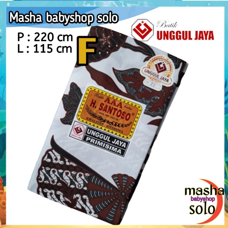 Jual Kain Batik Jarik Kain Panjang H. Santoso AAA Unggul Jaya Primisima | Shopee Indonesia