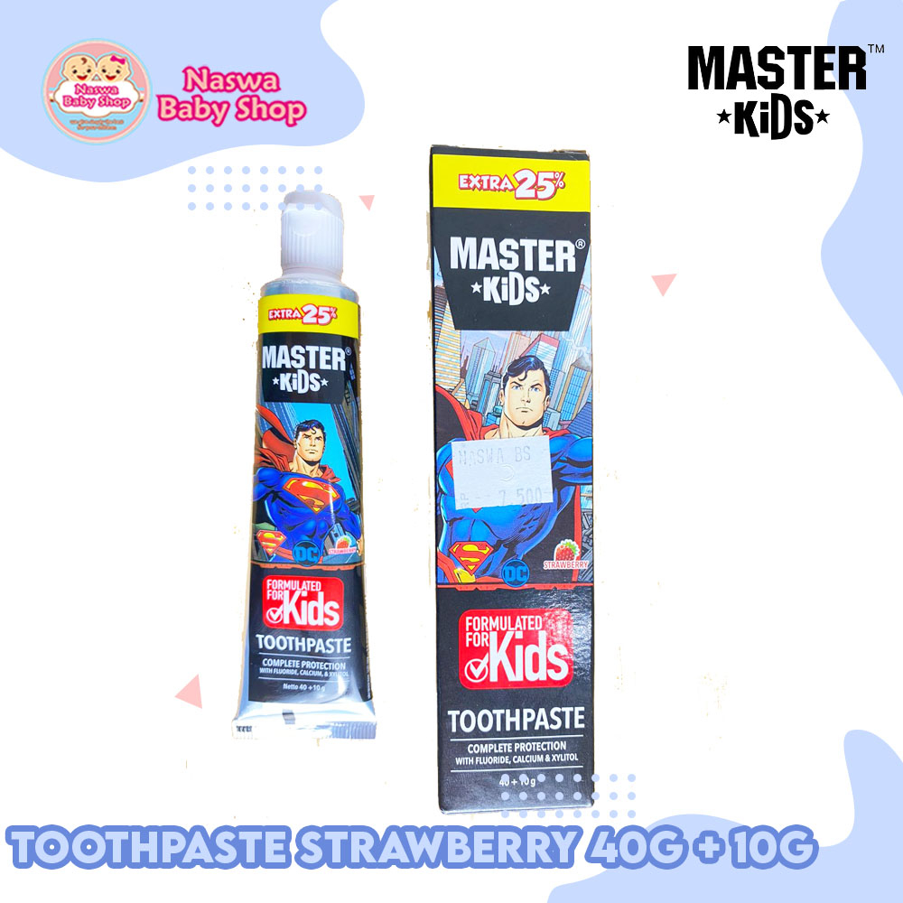 Jual Master Kids Toothpaste Pasta Gigi Anak 40g + 10g | Shopee Indonesia