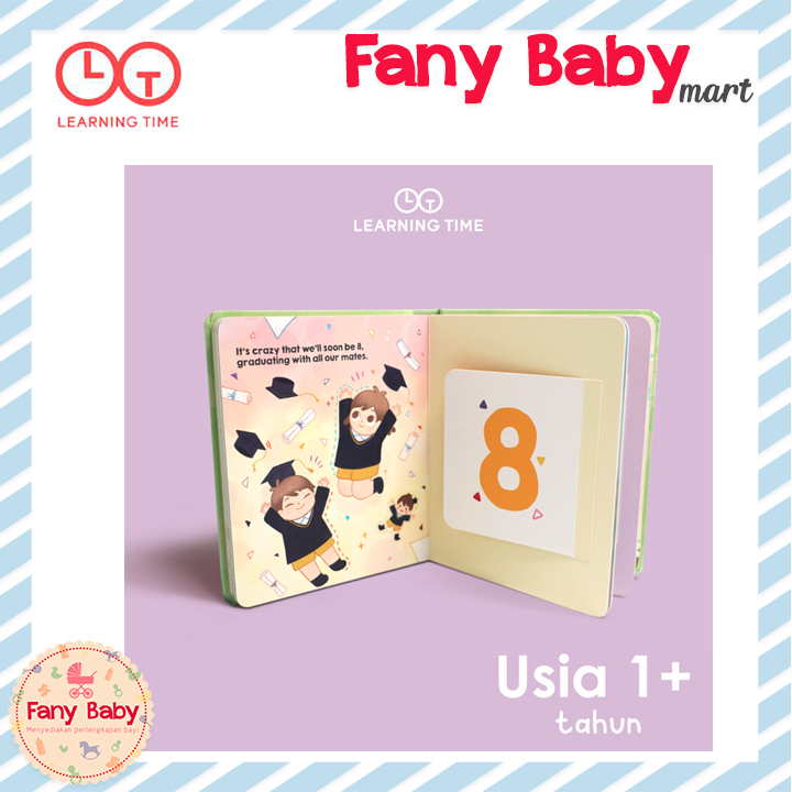 Jual LEARNING TIME HOW OLD ARE WE? COUNTING BOOK | Shopee Indonesia