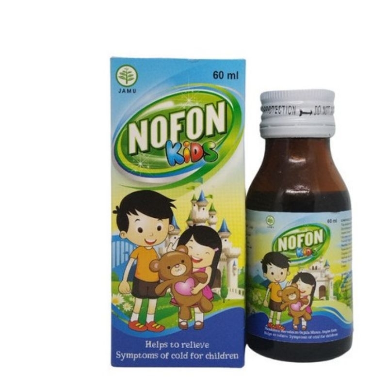 Jual NOFON KIDS sirup 60ml obat masuk angin anak | Shopee Indonesia
