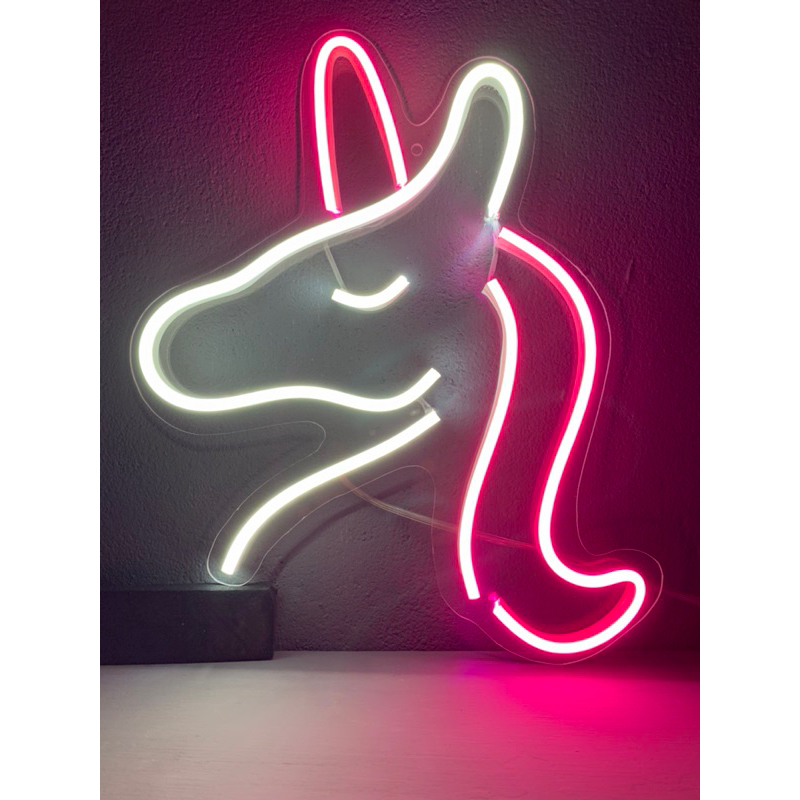 Jual Lampu Neon Sign / Neon Flex Logo Unicorn | Shopee Indonesia