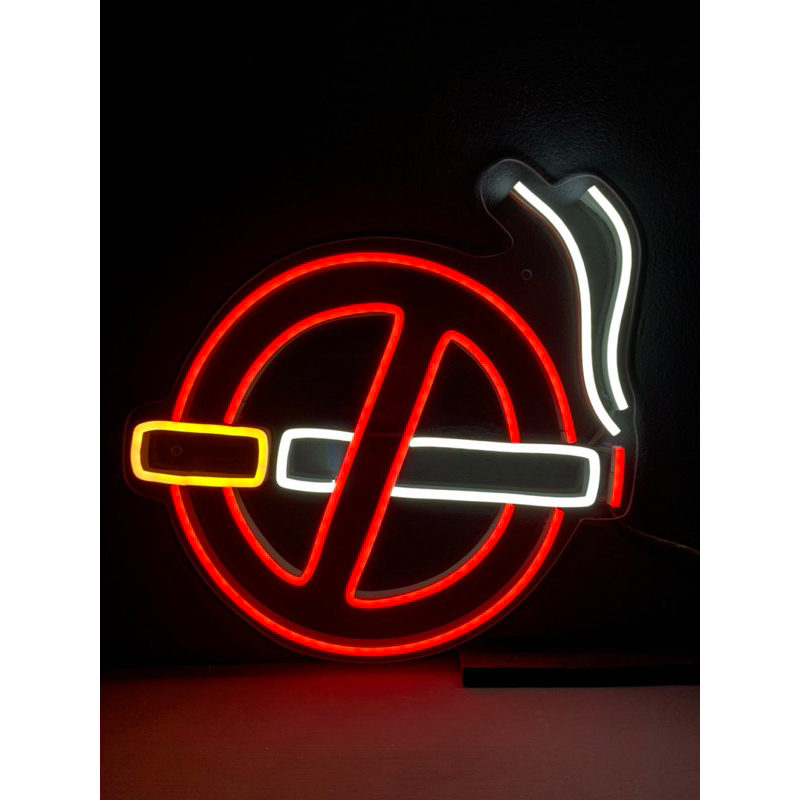 Jual Lampu Neon Sign / Neon Flex Logo No Smoking | Shopee Indonesia