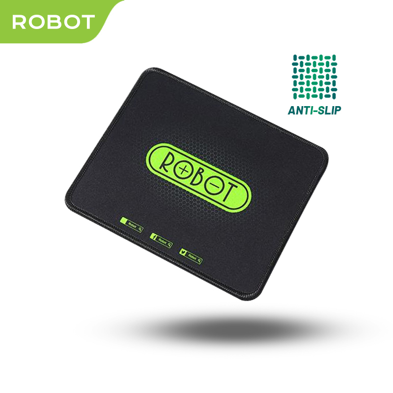 Jual ROBOT - Mousepad Anti Slip MP01 Gaming Polos Hitam Murah Rubber ...