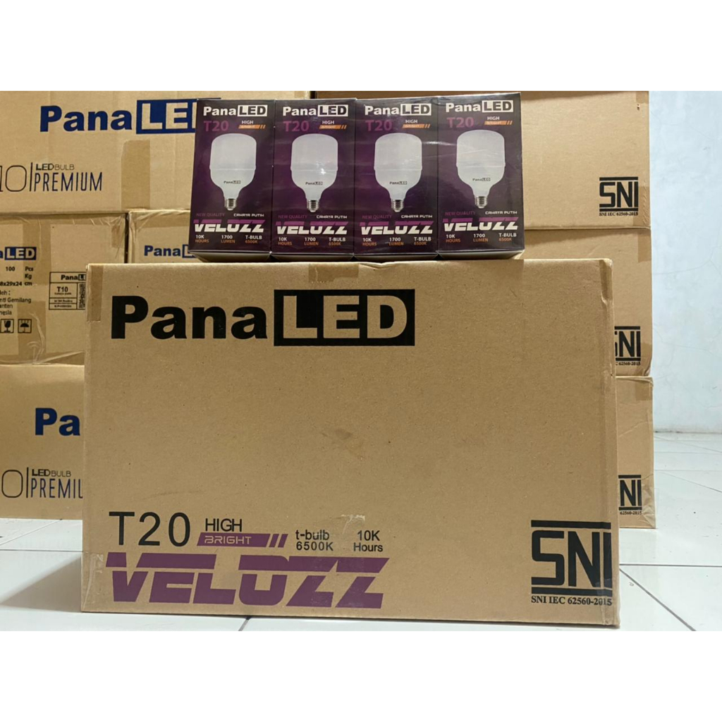 Jual Lampu Panaled Velozz 20W / 20 Watt ( 1 DUS / 1 KOLI ISI 48 pcs ...