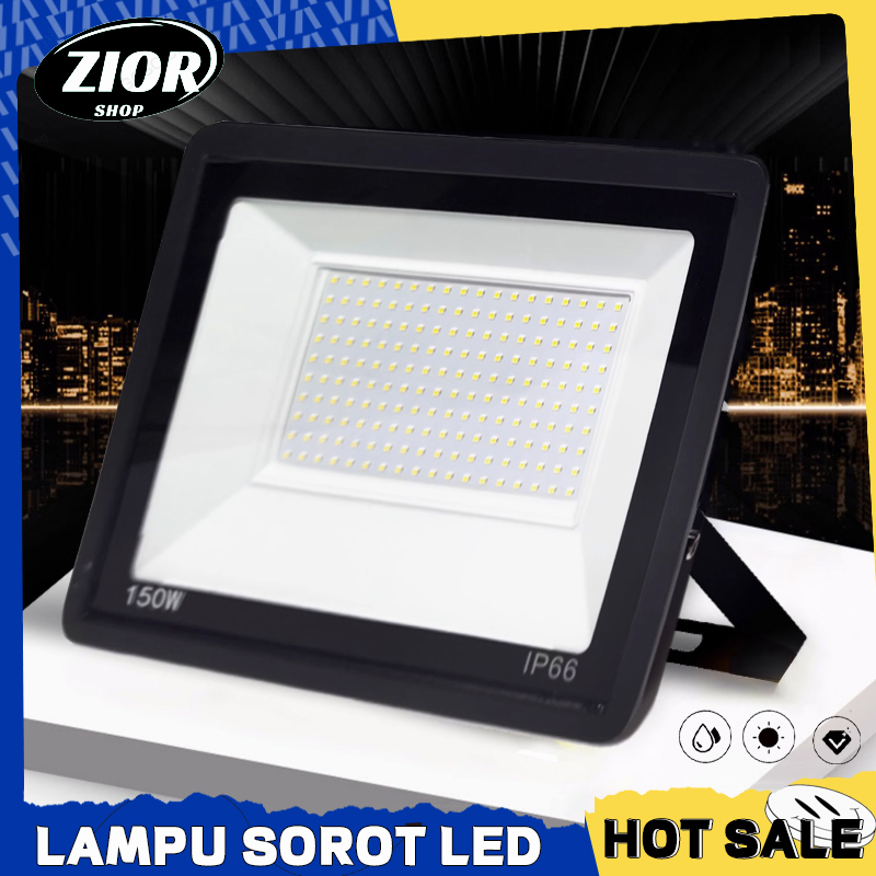 Jual Lampu Sorot LED Lampu taman LED Flood light 10W 20W 100W 200WATT Lampu tembak outdoor ...
