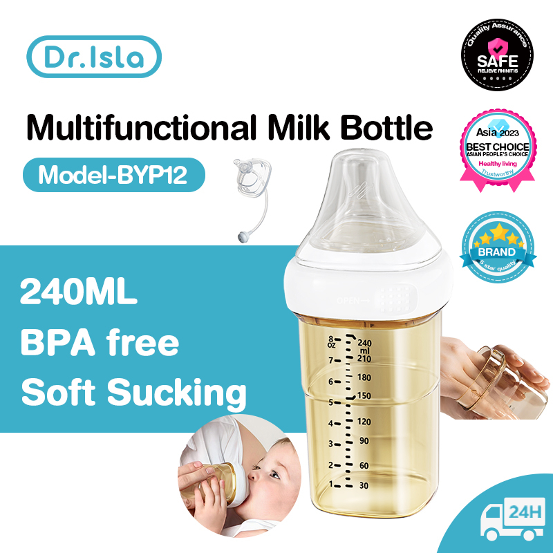 Jual Dr.isla Dot Bayi Botol Susu PPSU Bahan 150Ml 240Ml Botol Minum Bayi BPA Free Botol Bayi ...