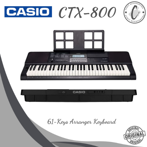 Jual Casio CTX800 61-Key Arranger Keyboard Original CTX-800 CT-X800 ...