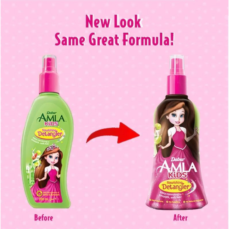 Jual Dabur Amla Kids Nourishing Detangler 200ml (spray) / Amla anak ...