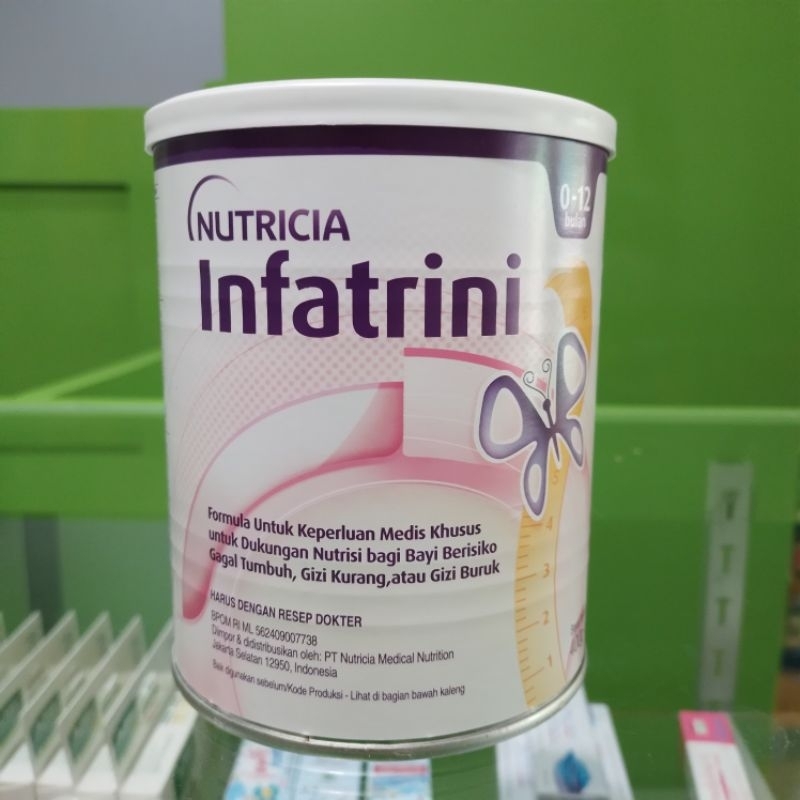 Jual NUTRICIA INFATRINI 0-12 BULAN 400G | Shopee Indonesia