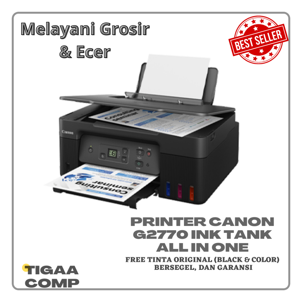 Jual PRINTER CANON PIXMA G2770 (Printer dengan Wadah Tinta Isi Ulang ...