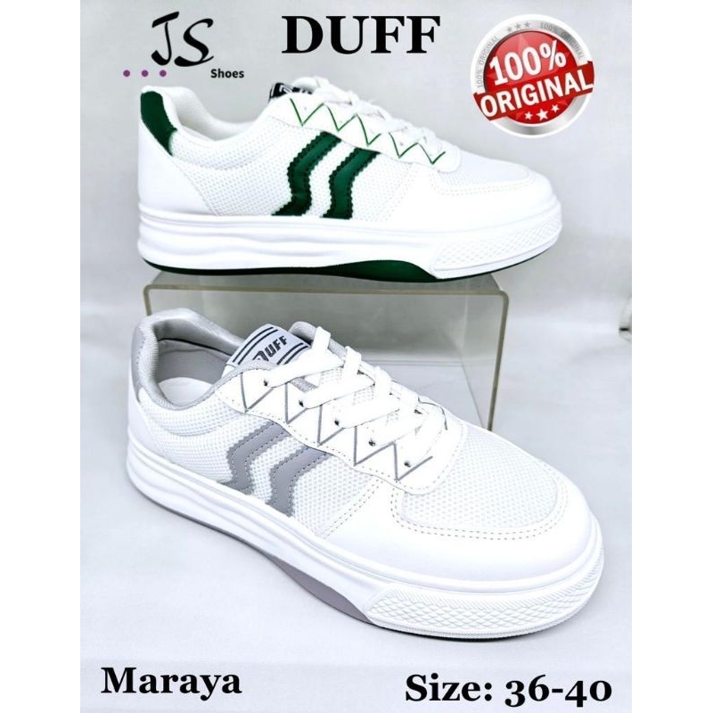 Jual DUFF MARAYA - SEPATU SNEAKERS TALI WANITA DEWASA MERK DUFF ...