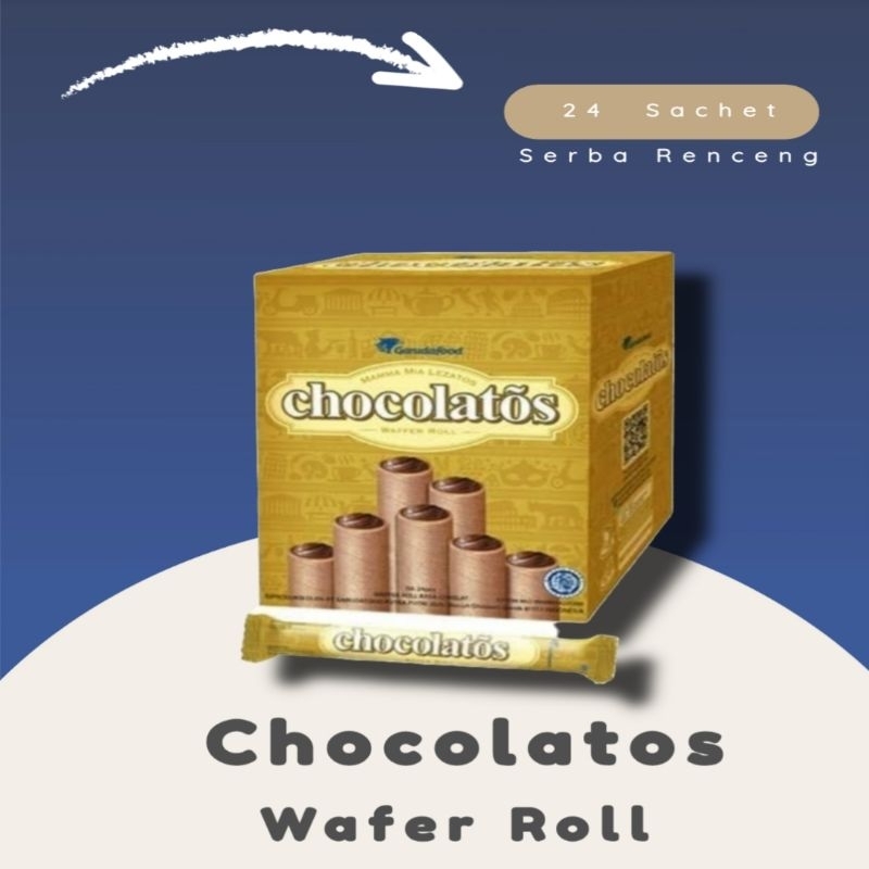 Jual Chocolatos Wafer Stick 1 Box (Isi 24 Sachet) | Shopee Indonesia
