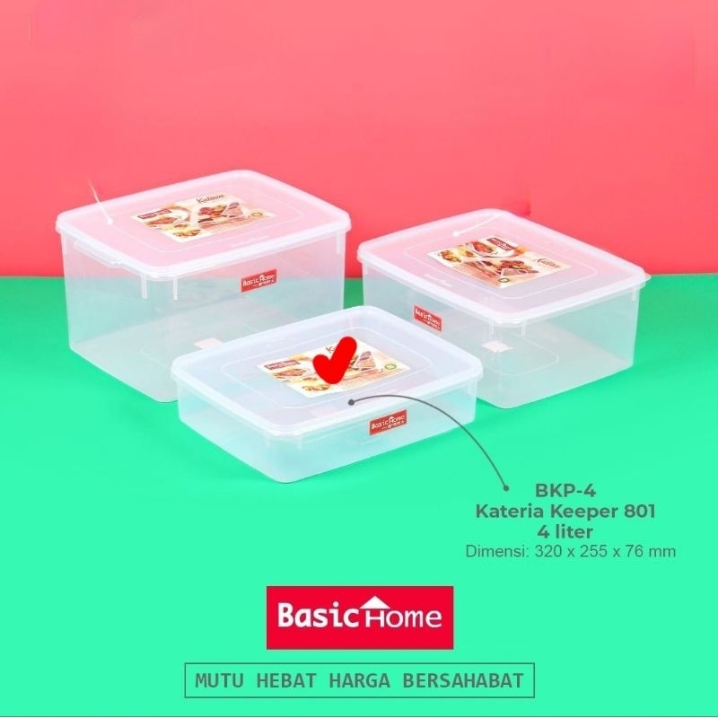 Jual KATERIA KEEPER 801 (4 Liter) Basic Home LION STAR , Sealware ...