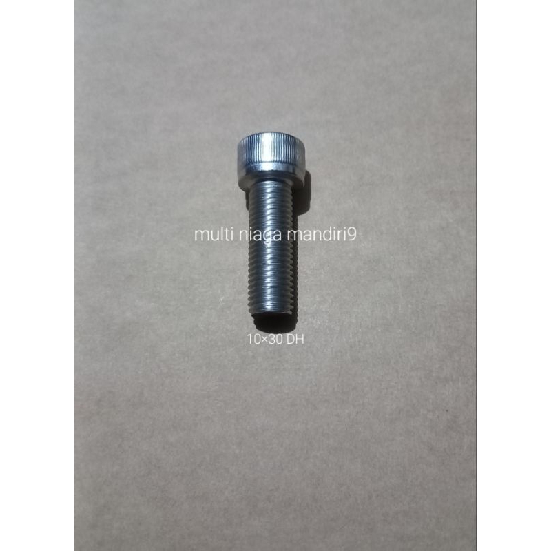 Jual ( satuan ) baut baud L 10×30 stainlees, baut stainlees stell m10 ...
