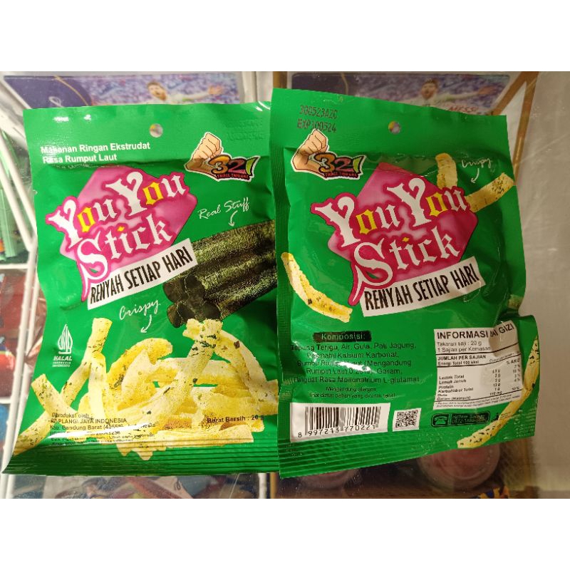 Jual Snack You You Stick 1 Pack | Shopee Indonesia