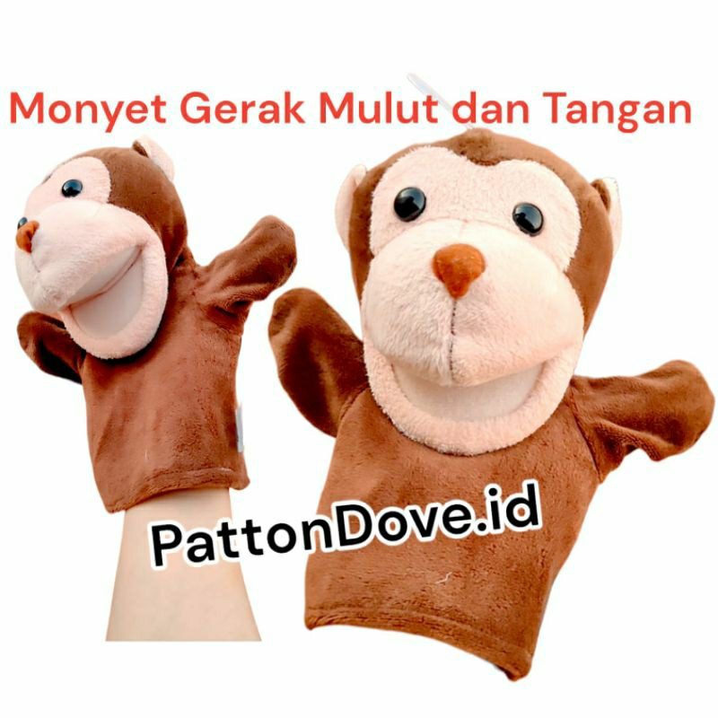 Jual BONEKA TANGAN BONEKA MONYET BONEKA MONKEY BONEKA JARI BONEKA ...