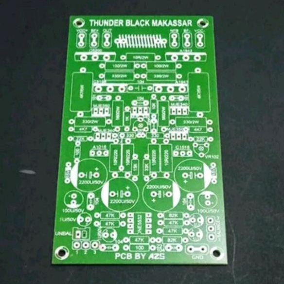 Jual PCB TBM input balance thunder black makasar | Shopee Indonesia