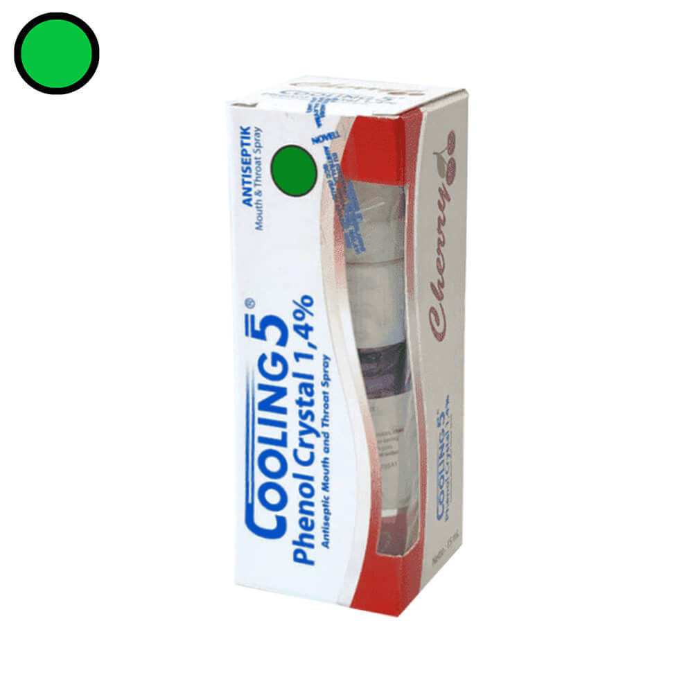 Jual COOLING 5 SPRAY ANTISEPTIK UNTUK MULUT DAN JUGA TENGGOROKAN CHERRY ...