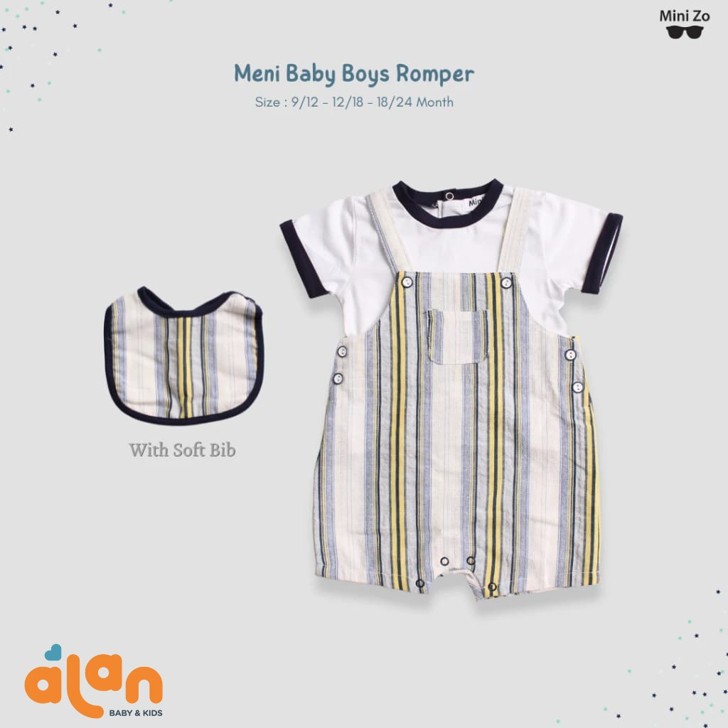 Jual Mini Zo Meni ST Boys Overall+BIB (MZ-MENI) | Shopee Indonesia
