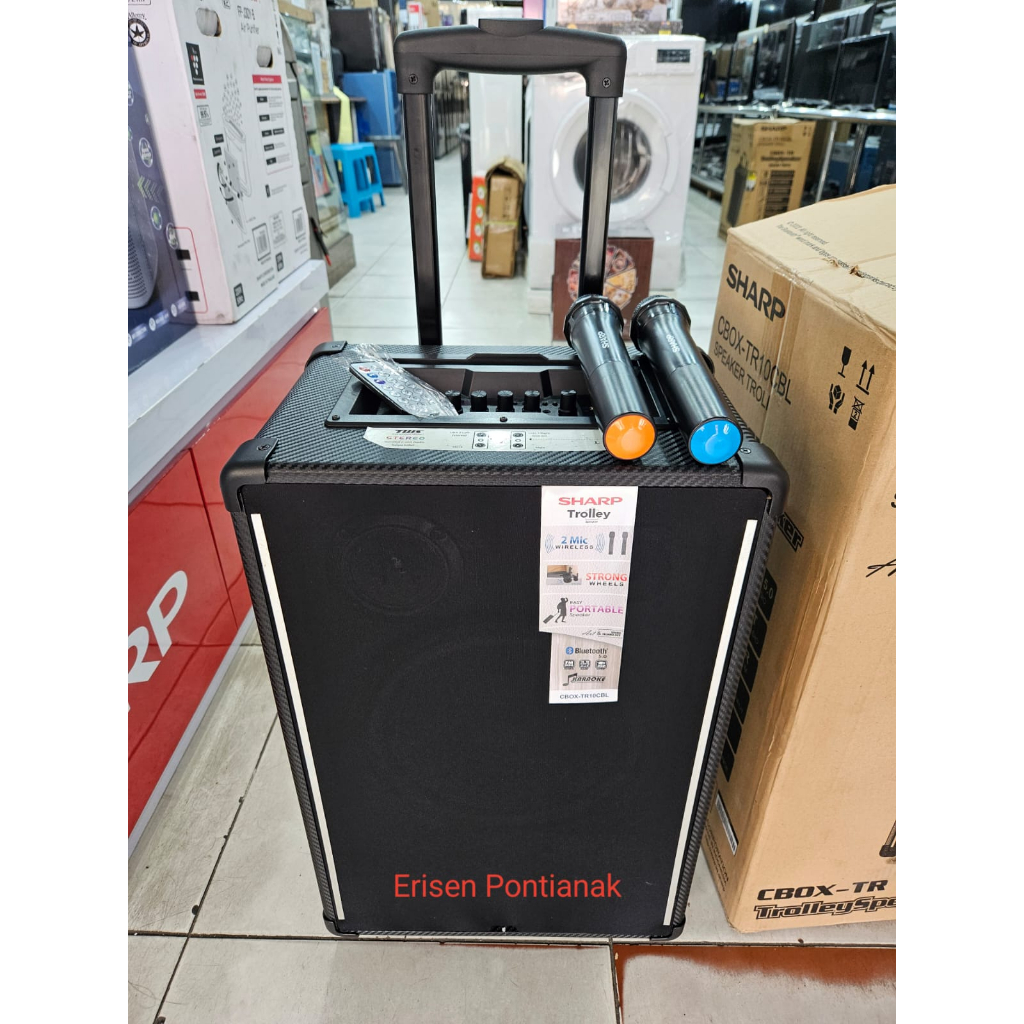 Jual SHARP SPEAKER KARAOKE CBOX-TR10CBL | Shopee Indonesia