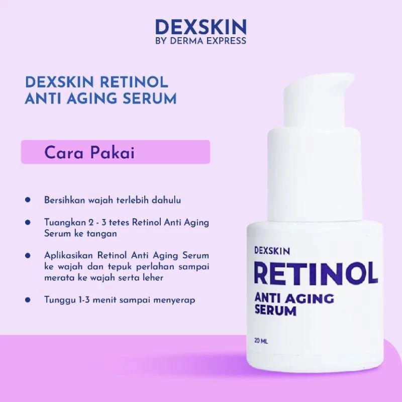 Jual Derma express dexskin retinol dan anti aging serum 20ml | Shopee ...