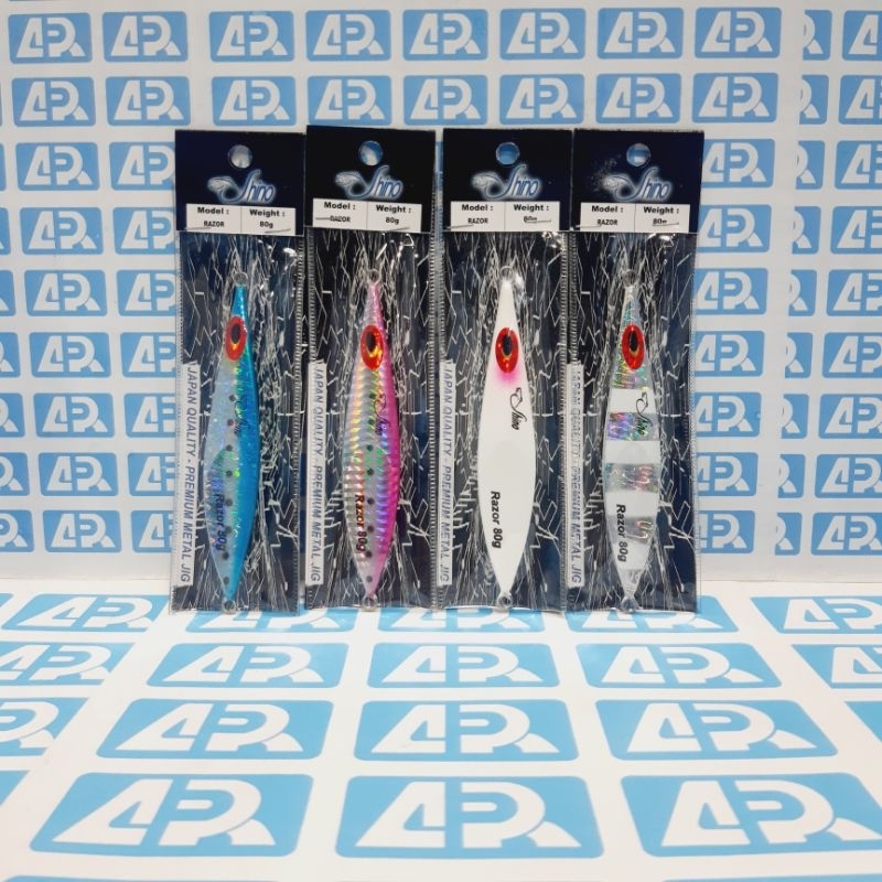 Jual SHINO METAL JIG RAZOR 80G | Shopee Indonesia