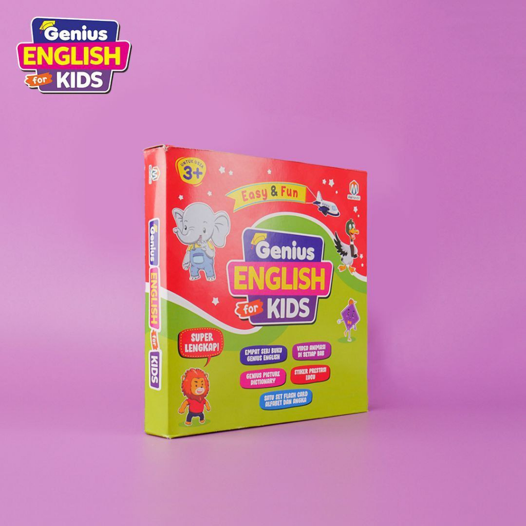 Jual GENIUS ENGLISH FOR KIDS ZIYAD | Shopee Indonesia
