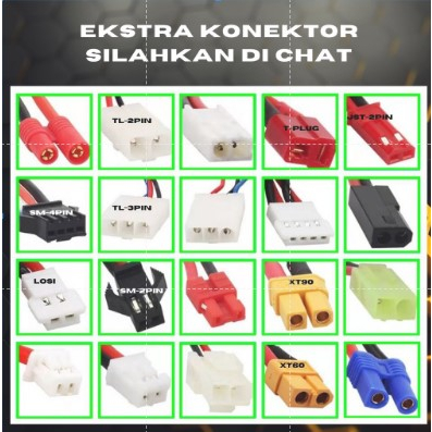 Jual jual Soket kabel Pin batre JST SM2pin SM3 pin SM4pin TL 2pin TL3 ...