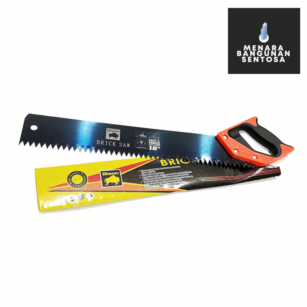 Jual Gergaji Bata Ringan 18" Inch Bison / Graji Hebel Brick Saw ...