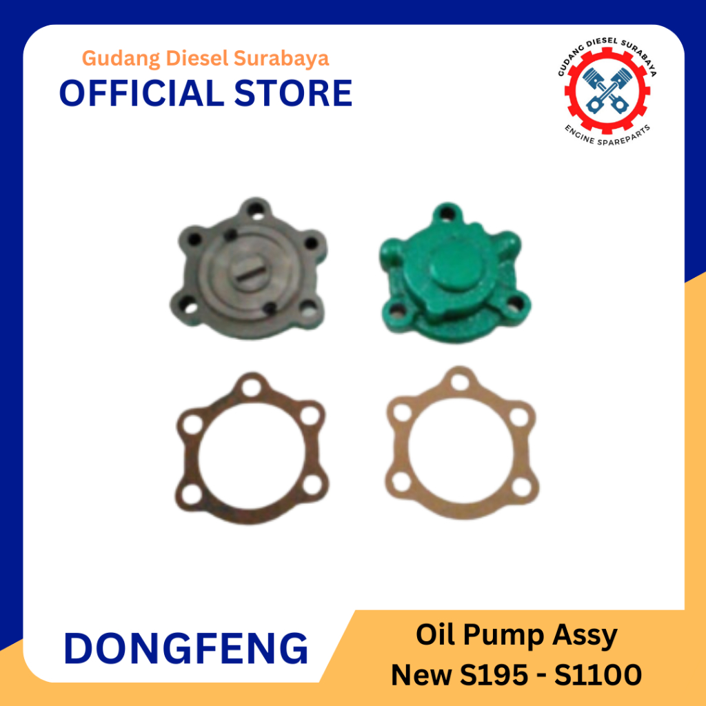 Jual Oil Pump | Pompa Oli Assy S195, S1110, S1125, ZH1125, JD300 | Shopee Indonesia