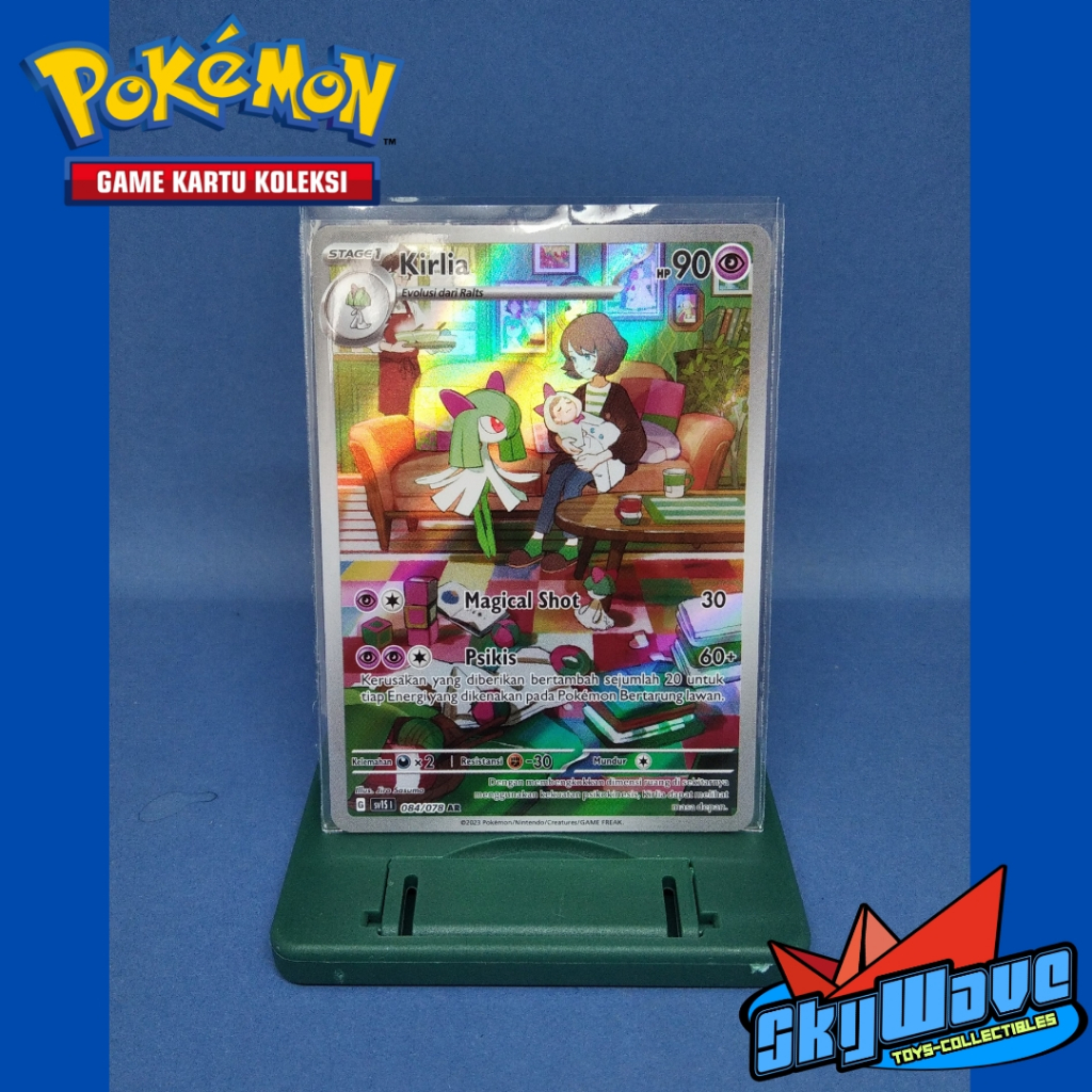 Jual Pokemon TCG Indonesia - Kirlia AR 084/078 SV1S | Shopee Indonesia