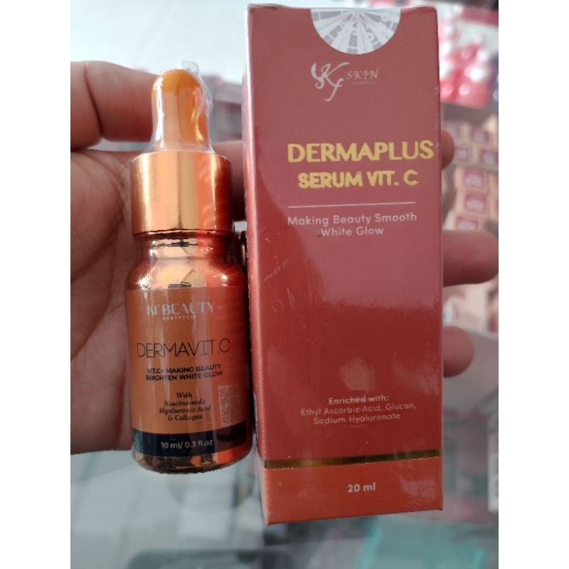 Jual Serum Dermaplus vit c 10ml 20ml | Shopee Indonesia