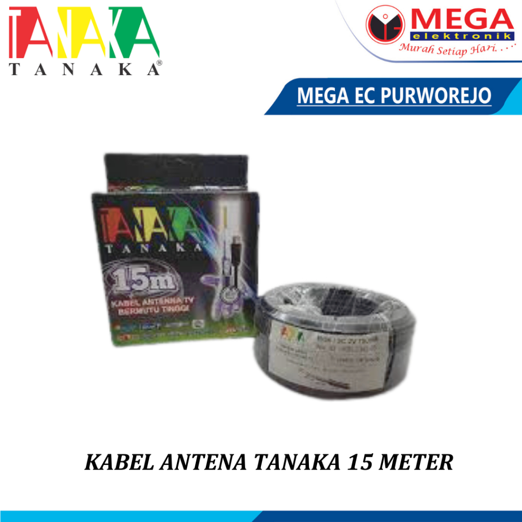 Jual KABEL ANTENA TANAKA 20 METER | Shopee Indonesia