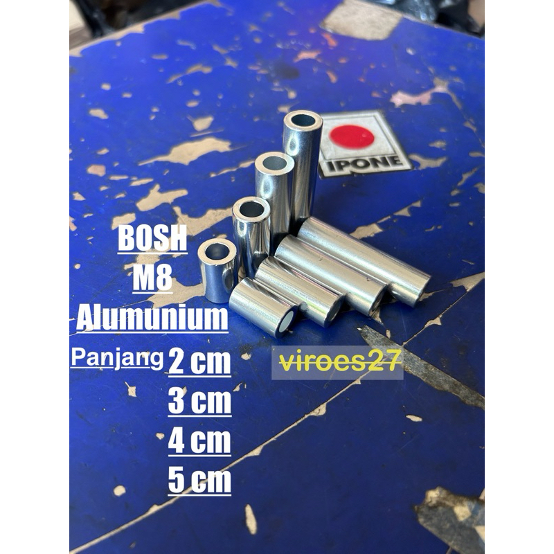 Jual Bos M8 / BAUT 12 Alumunium panjang 1 2 3 4 5 6 cm | Shopee Indonesia