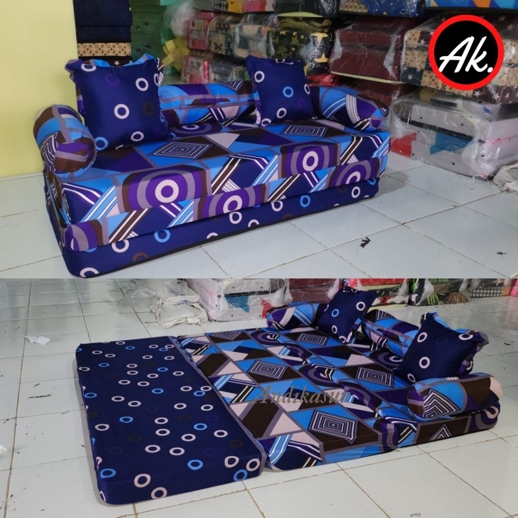 Jual Sofa Bed Kursi Tamu Minimalis Kasur Karakter Sofabed Murah Furniture Sofa Lipat Lantai Busa ...